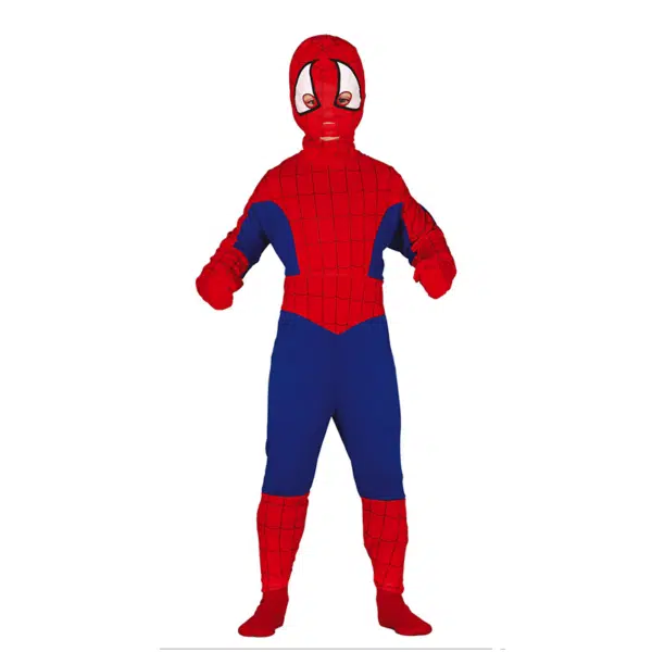 Kinderkostuum Spiderman - 7-9 jaar - Feestwarenhuis.nl