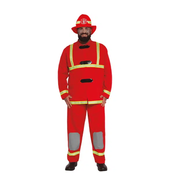 Kostuum Brandweerman - XL (54-56) - Feestwarenhuis.nl