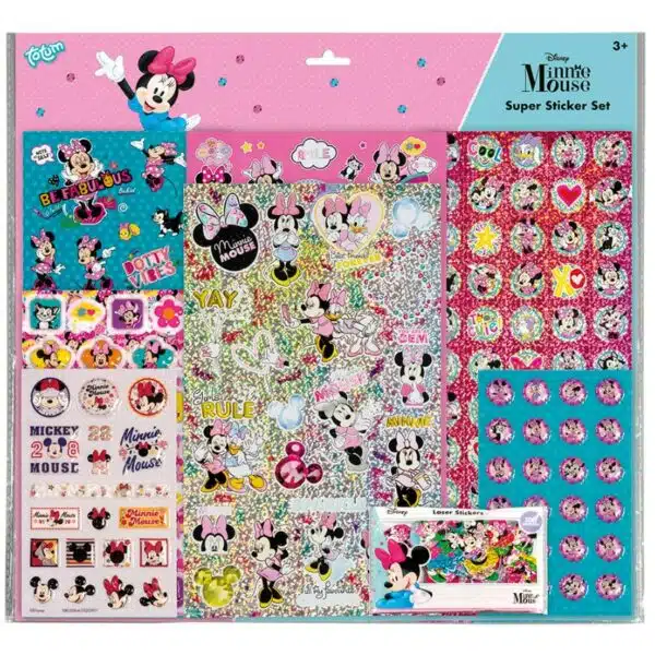 Minnie Mouse - Stickers super set - Feestwarenhuis.nl