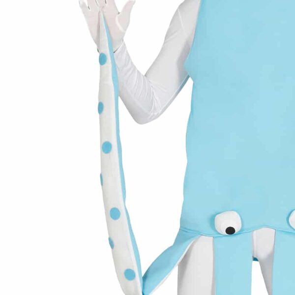 Volwassenkostuum Inktvis blauw wit - Feestwarenhuis.nl